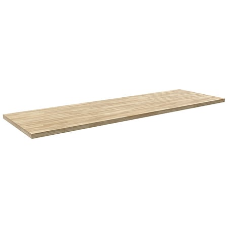 Zoro Select Workbench Top, Butcher Block, 96x30, Radius 800XF0 | Zoro