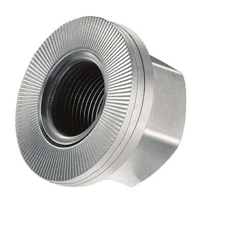 Heico-Lock 2-Piece Wedge Lock Nut, M20-1.5, Steel, Class 10, Zinc ...