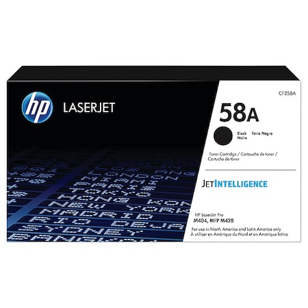 Hp HP 58A Original Standard Yield Laser Toner Cartridge - Black - 1 ...