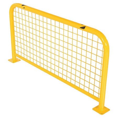 Vestil Guard Rail, 4 in.L, 24 lb. HPRO-M-48-24-2 | Zoro