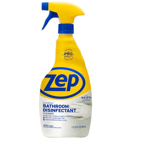 Zep All Purpose Disinfectant Cleaner, 32oz, PK4 ZUAPBD324 | Zoro