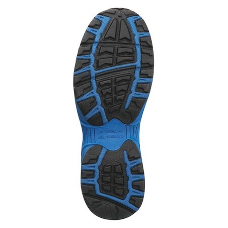 Reebok Athletic Work Shoes, Black/Blue, 9-1/2M, PR RB4830 | Zoro