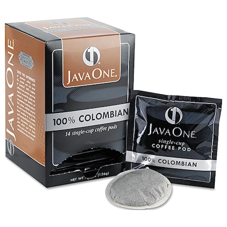 Java One Coffee, Colombian Supremo, Pod, Caffeinated, Coffee, 0.3 oz ...