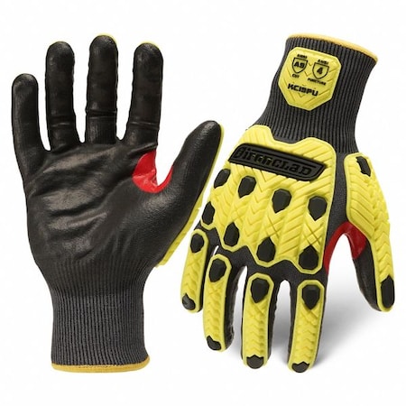 Ironclad Performance Wear Knit Work Glove, Cut Level A9 , Nitrile ...