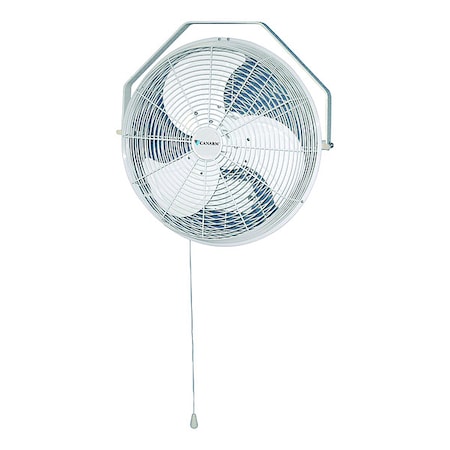 Canarm Industrial Fan, Ceiling Mount, 18 in Blade Dia, 120V, 5,043/ ...