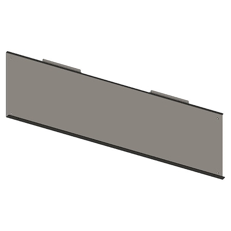 Berner Wall Mounting Plate, 44-3/4 in Overall W 40LWD042WMP-WH | Zoro