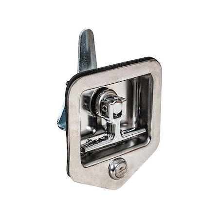 Buyers Products Stainless Steel Flush Mount Single-Point T-handle latch ...