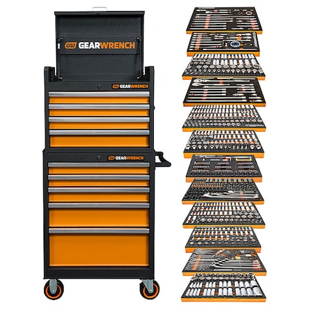 Gearwrench 791 Piece MEGAMOD Master Mechanics Tool Set in Premium ...