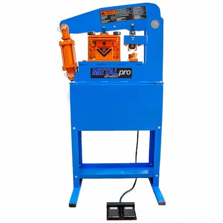 Metalpro Hydraulic Iron Worker Machine MP4000FS | Zoro