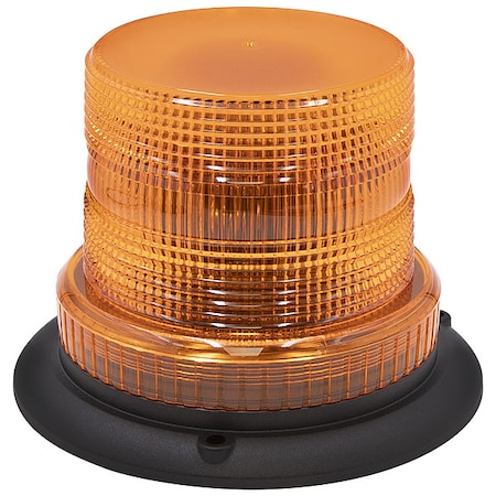 Maxxima Beacon Light, LED, Amber, 5-1/10" Dia. M42720Y | Zoro