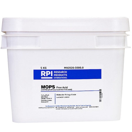 Rpi MOPS Free Acid, 5kg M92020-5000.0 | Zoro