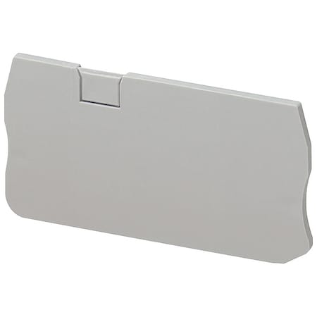 Square D End Barrier, Gray, Plastic, 1.44 in D NSYTRACR23 | Zoro