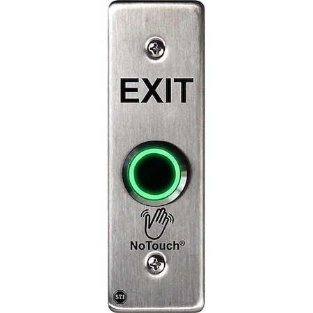 Safety Technology International Touchfree Slim EXIT Button NT-SS001-EN ...