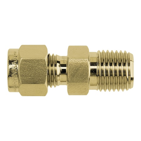 Brennan Industries Compression Male Connector, Brass, C36000 N2404-16 ...