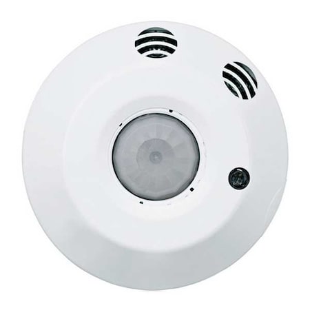 Leviton Occupancy Sensor w/Photocell, 500 sq ft O2C05-MDW | Zoro