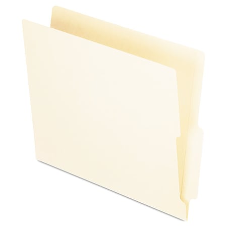 Zoro Select File Folders 8-1/2" x 11", 1/2-Cut Tab, Manila, Pk100 ...