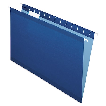 Zoro Select Hanging File Folders, Navy, PK25 PFX415315NAV | Zoro