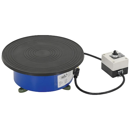 Vestil Clockwise Powered Turntable, 100 lb. PT-100 | Zoro