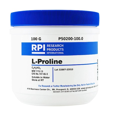 Rpi L-Proline, 100g P50200-100.0 | Zoro
