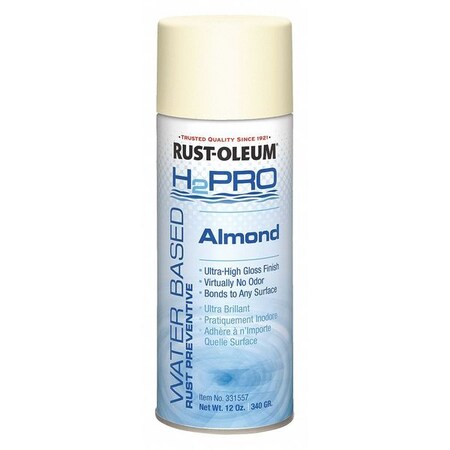 Rust-Oleum Rust Preventative Spray Paint, Almond, High Gloss, 12 oz ...