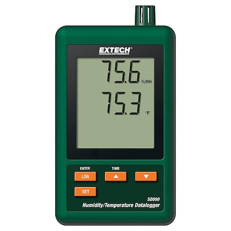 Extech Humidity/Temperature Datalogger W/NIST SD500-NIST | Zoro