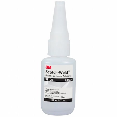 3M Glue Stick, Scotch-Weld Instant Adhesives Series, Clear, 0.71 oz ...
