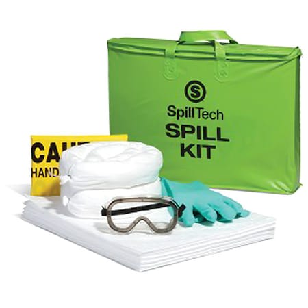 Spilltech Oil-Only Tote Spill Kit, 5 gal Volume Absorbed per Kit, Not ...