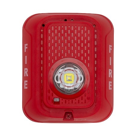 System Sensor Fire Alarm Strobe, Indoor, Plastic, Red SRLED | Zoro