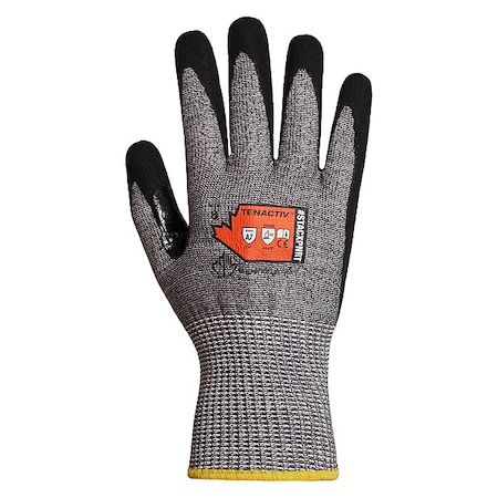 Superior Glove Cut-Resistant Coated Gloves, Cut Level A7 , Dipped , Nitrile , Sandy , 9 1 PR ...