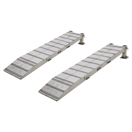 Heavy Duty Ramps Single Wheel Risers, 90" L, PR s-40-18-090-riser | Zoro