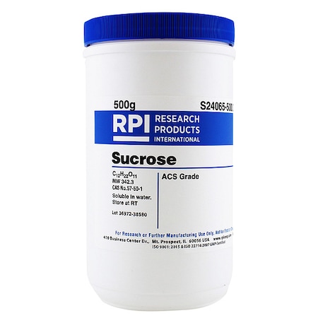 Rpi Sucrose, ACS Grade, 500g S24065-500.0 | Zoro