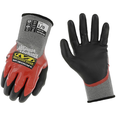 Mechanix Wear SpeedKnit(TM) S27DQ58, , Sandy 3/4, Knit;Slip-On, Red, 1 ...