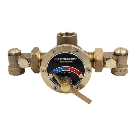 Leonard Valve Checkstop Valve, 1 1/4 in Inlet TM-150-AT-LF-RF | Zoro