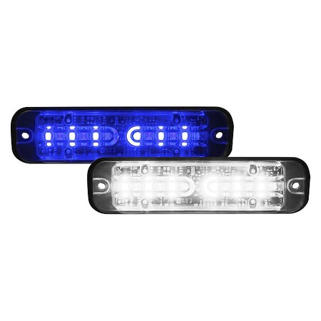 Code 3 Warning Light, LED, 12 to 24VDC ULTMC-BW | Zoro