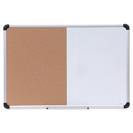 Universal Cork/Dry Erase Board, Melamine, 36x24, Melamine, 24", 36 ...