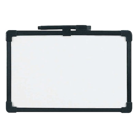 Zoro Select Dry Erase Board, Melamine, 7 1/2 in, 11 in, Vinyl Frame ...