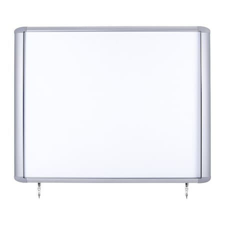 Mastervision MasterVision Outdoor Locking Magnetic Dry Erase Board ...