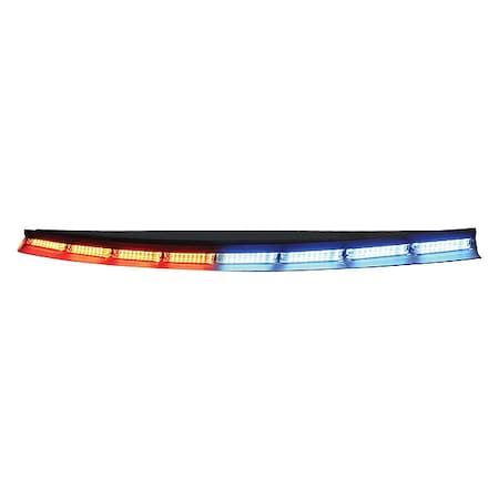 Code 3 Warning Light, LED, 12VDC WMFLMC18-GRRB | Zoro