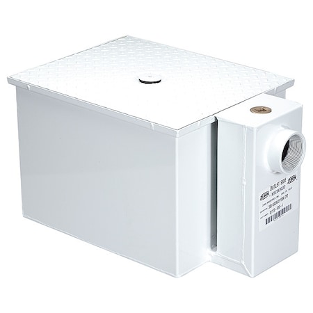 Zurn Grease Interceptor, 100 lb, 24 1/2 in W Z1170-800-3IP | Zoro