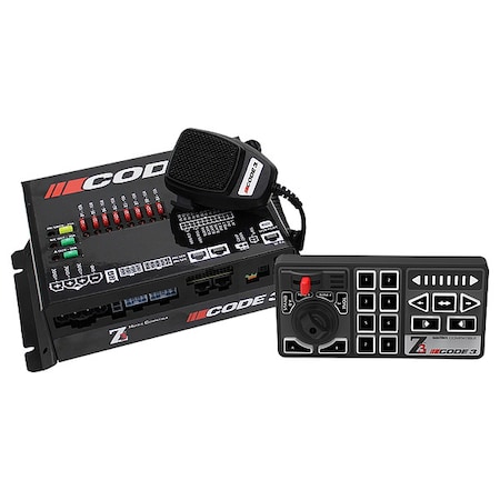 Code 3 Siren, 4" H, 9 3/4" W, 12V Z3SR-1 | Zoro