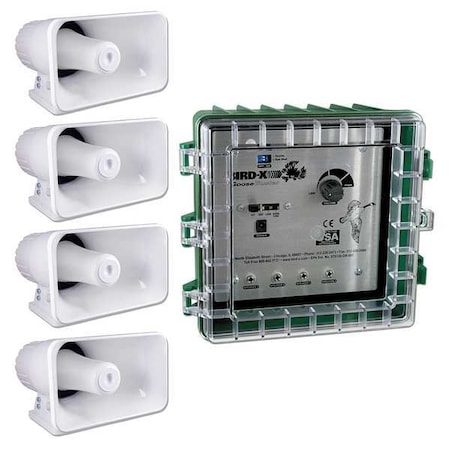 Bird-X Goose Repeller, Electronic, 110dB, 40W GB | Zoro