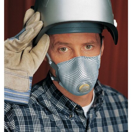 Moldex N99 Disposable Respirator w/ Valve, M/L, Gray, PK10 2315 | Zoro