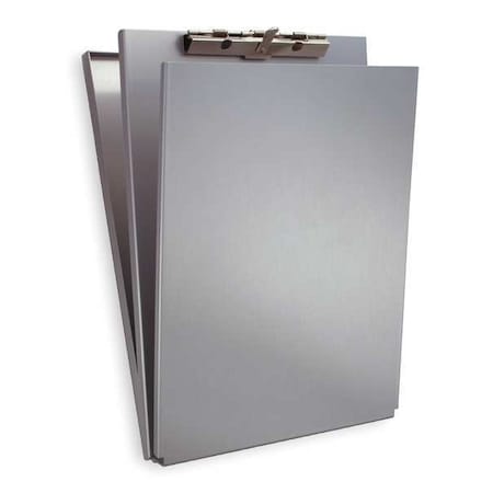 Zoro Select 8-1/2" x 11" Portable Storage Clipboard 1/2", Silver 10017 ...