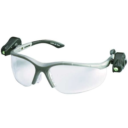 3M Safety Glasses, Light Vision 2, Clear Anti-Fog Lens, Polycarbonate ...