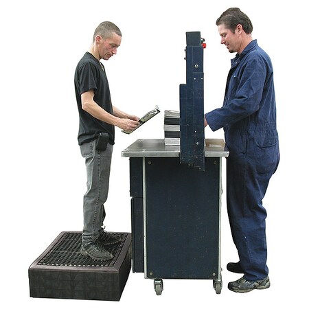 Add-A-Level Work Platform Base Unit, Stackable, Plastic A4824B | Zoro