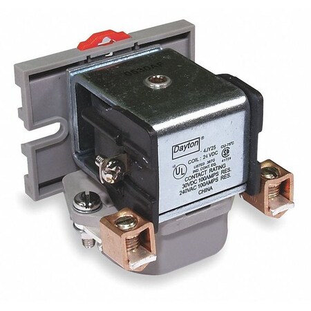 Dayton Relay, Power, SPST-NO-DM, 24VDC, Coil Volts 1EJJ3 | Zoro