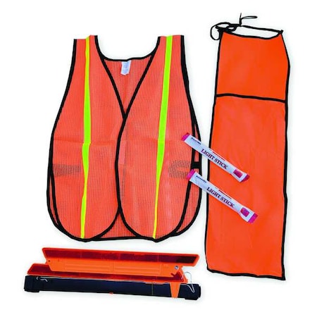 Cortina Safety Products Motorist Safety Kit/Triangle, 5 Piece 95-06-03 ...