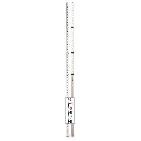 Cst/Berger Leveling Rod, Aluminum, 13 Ft 06-813 | Zoro