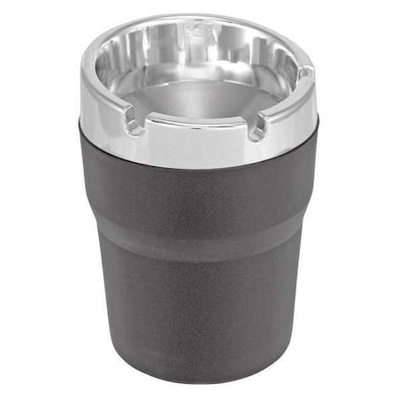 Bell Ash Can, Black/Chrome 22160-8 | Zoro