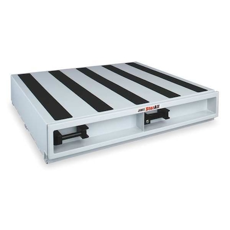 Crescent Jobox White StorAll 9" Tall Heavy-Duty Steel Drawer Storage 48 ...